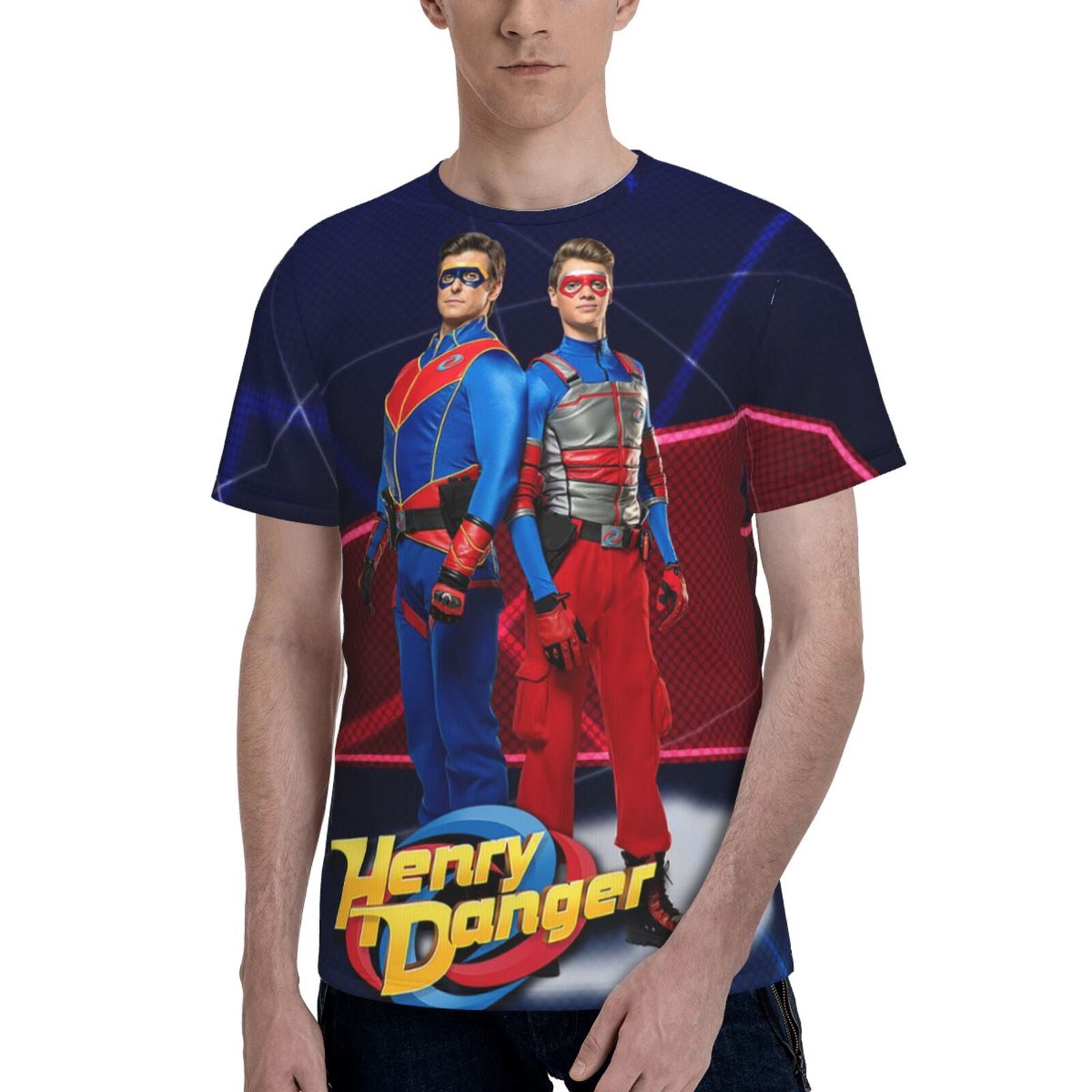 Henry Danger T-Shirts 3d Printed Short Sleeve Tee Shirt For Men ...