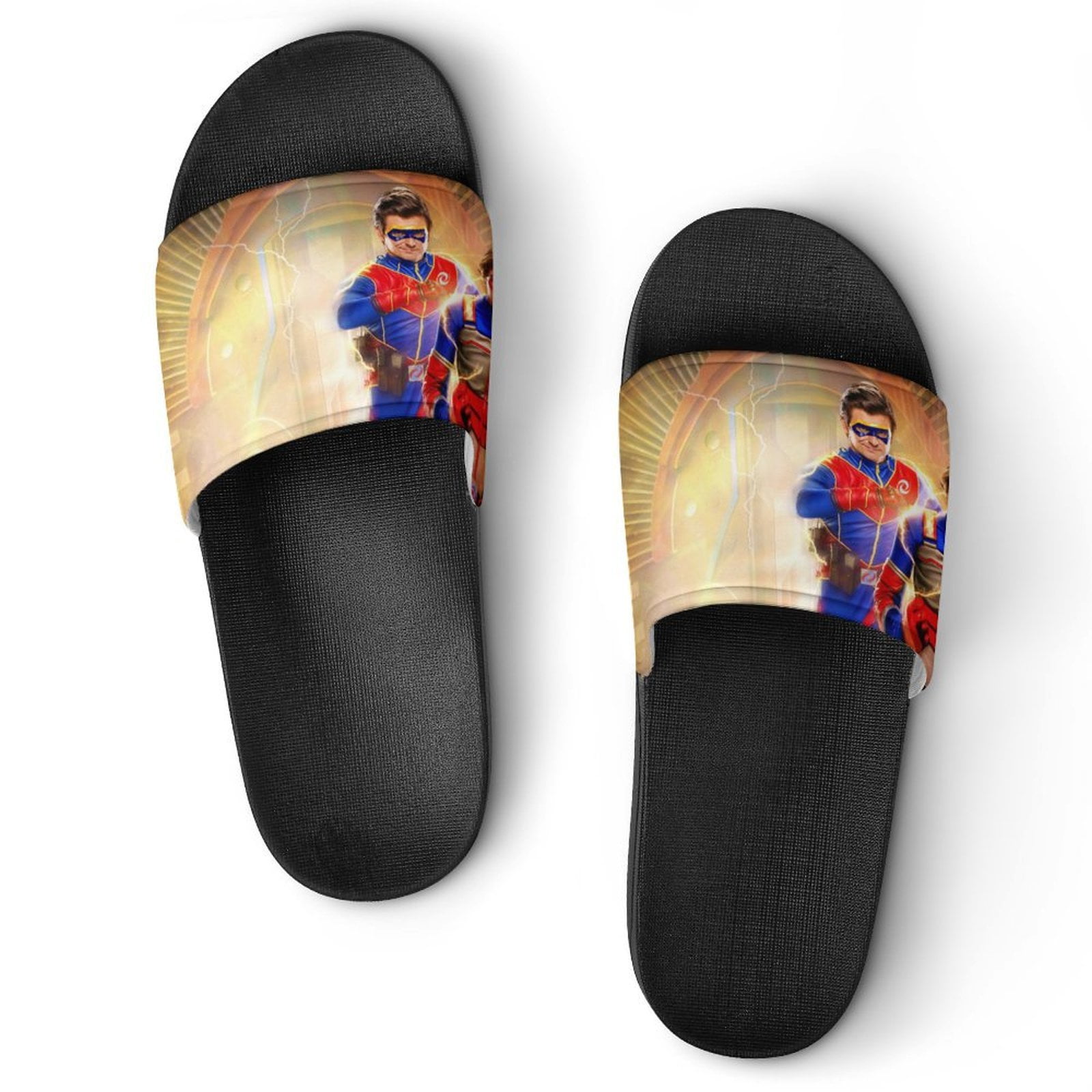 Henry Danger Womens Mens House Slippers Non-Slip Pool Sliders Shower ...