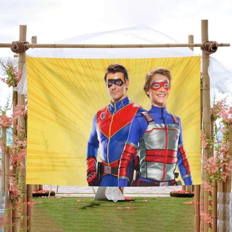 Henry Danger pattern wall hanging 50*60 inches high-quality peach skin ...