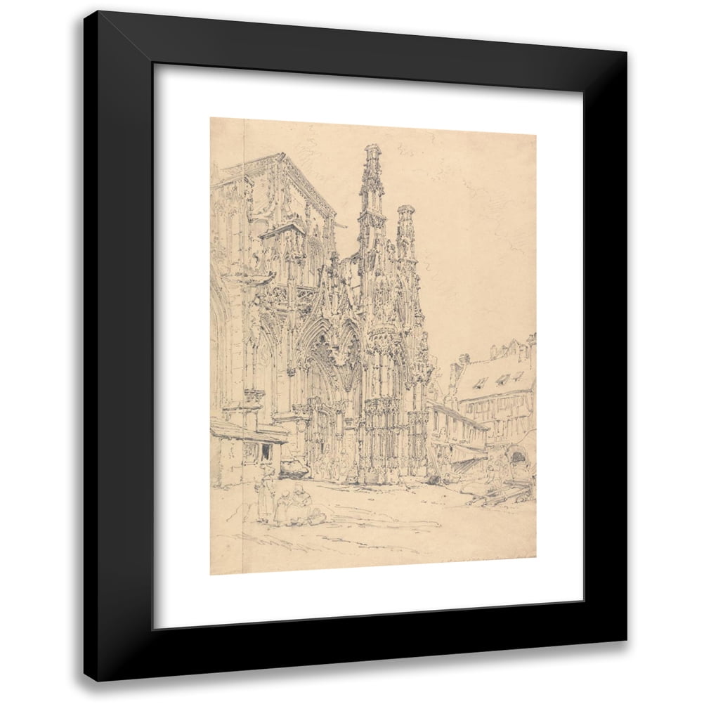 Henry Edridge 11x14 Black Modern Framed Museum Art Print Titled - South ...