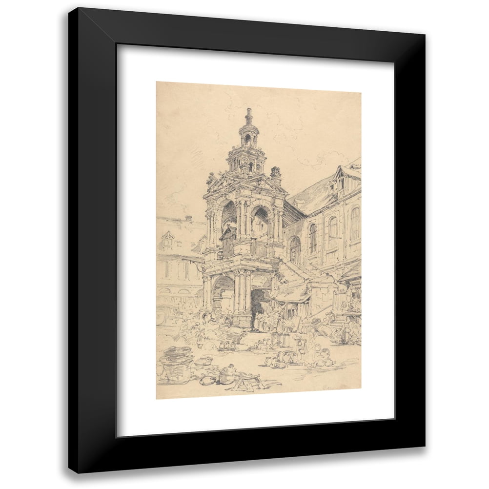 Henry Edridge 11x14 Black Modern Framed Museum Art Print Titled - The ...
