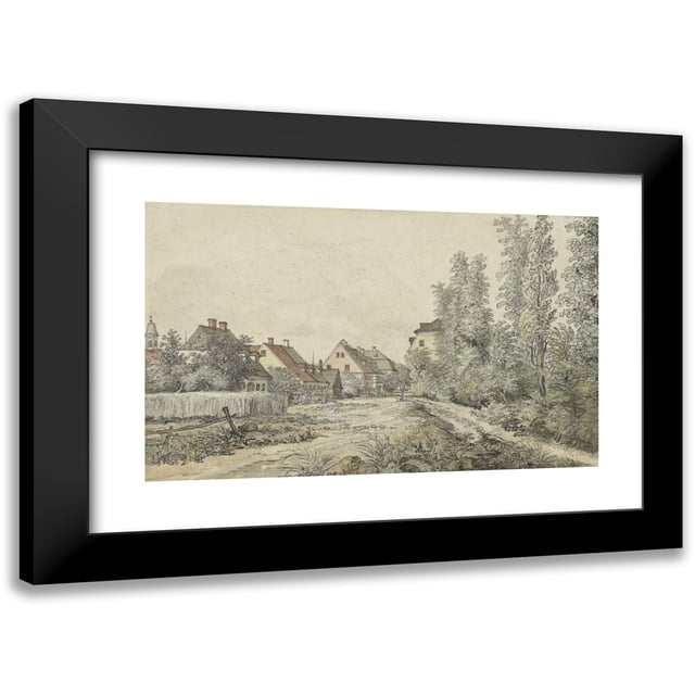 Henry Edridge 14x11 Black Modern Framed Museum Art Print Titled ...