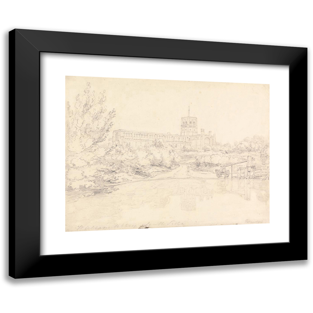Henry Edridge 24x19 Black Modern Framed Museum Art Print Titled - St ...