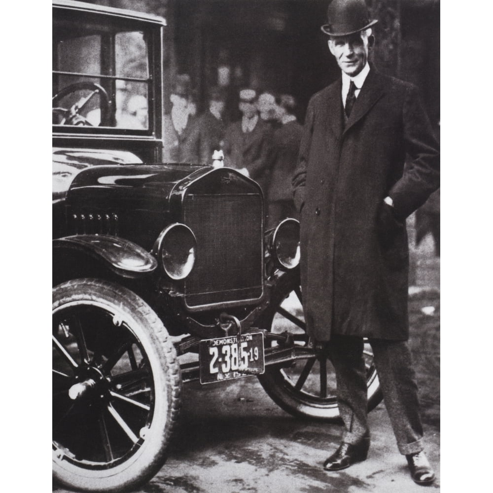 Henry Ford American Inventor and Industrialist Poster Print by Science ...