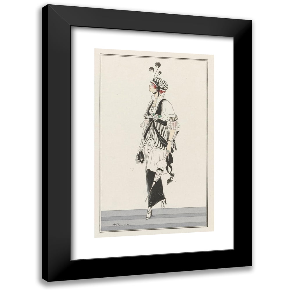 Henry Fournier 11x14 Black Modern Framed Museum Art Print Titled ...