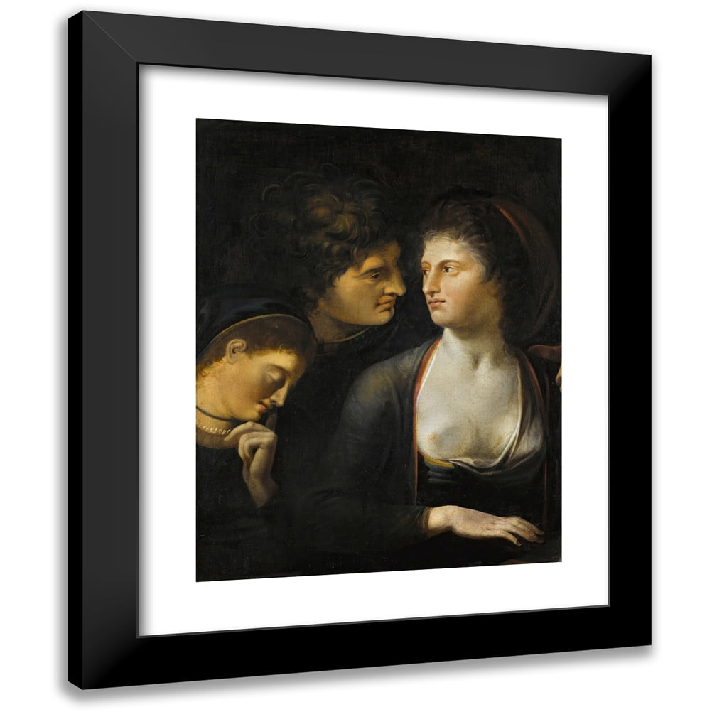 Henry Fuseli 12x14 Black Modern Framed Museum Art Print Titled ...