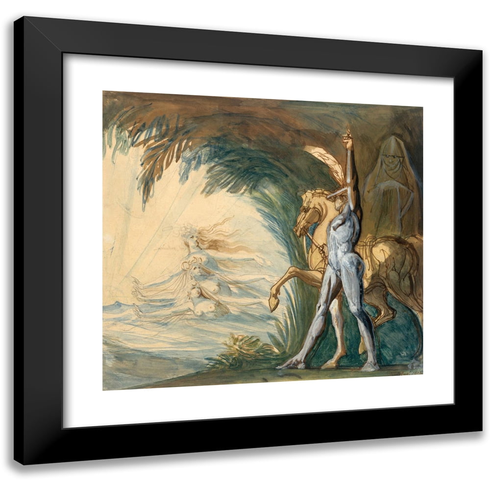 Henry Fuseli 16x15 Black Modern Framed Museum Art Print Titled - Hagen ...