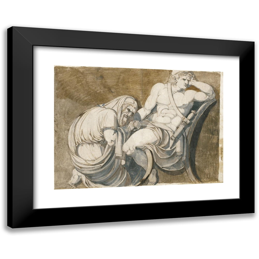 Henry Fuseli 18x14 Black Modern Framed Museum Art Print Titled - King ...