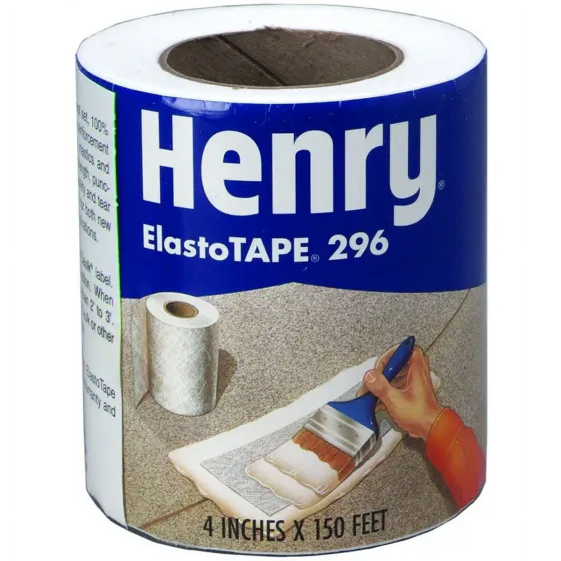 Henry HE296195 4 Inch By 150 Feet Yellow Elastotapetape, Each - Walmart.com