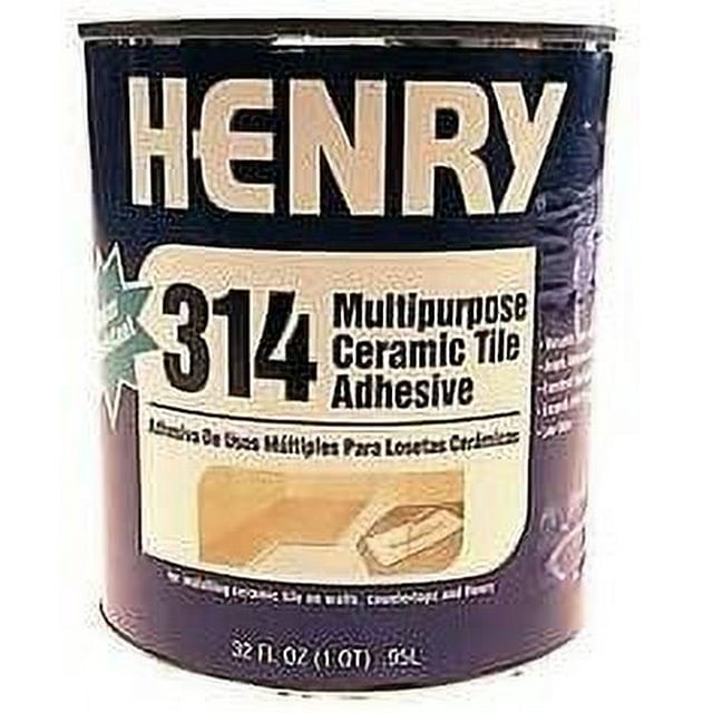 Henry HY314/SET034 1 Quart Multipurpose Ceramic Tile Adhesive - Walmart.com