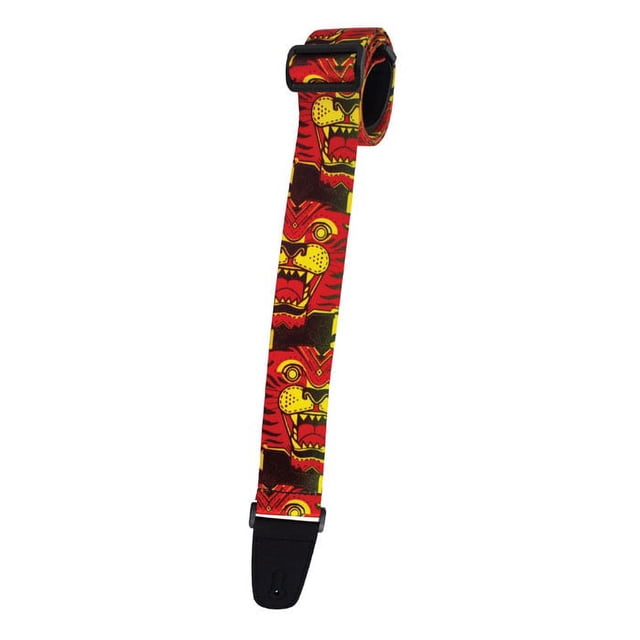 Henry Heller Nylon Series Artist Sublimation Tiger Guitar Strap ...