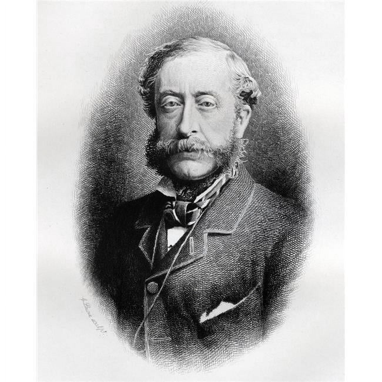 Henry Howard Molyneux Herbert 4th Earl of Carnarvon 1831 to 1890 Britsh ...