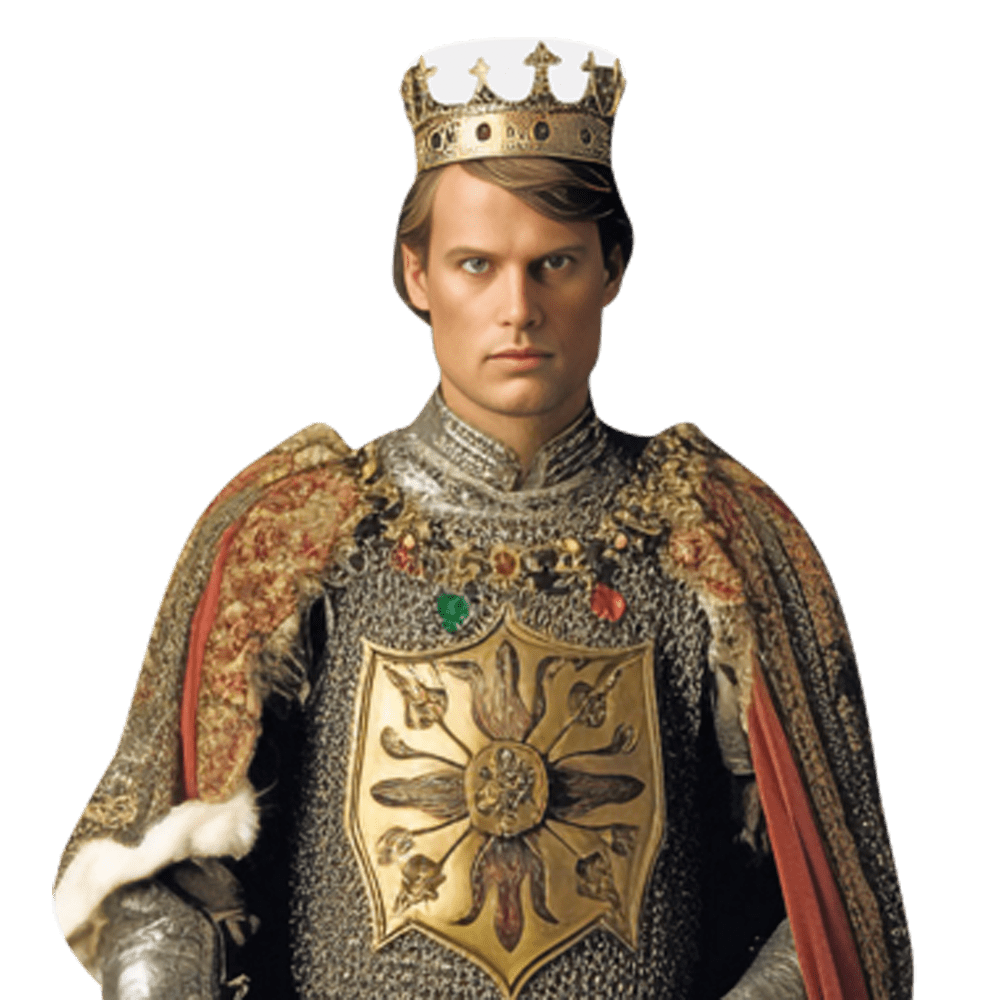 Henry II (Sword) Half Body Buddy Cutout - Walmart.com