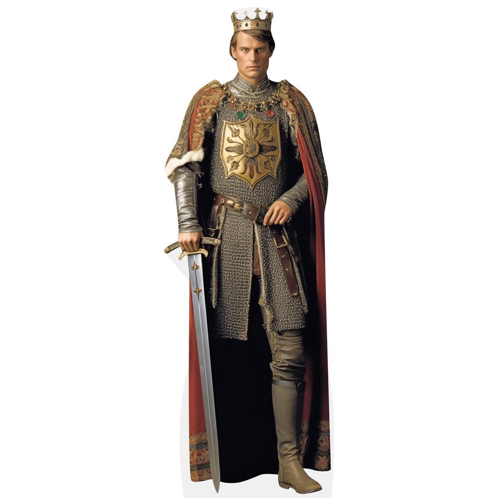 Henry II (Sword) Mini Cardboard Cutout Standee - Walmart.com