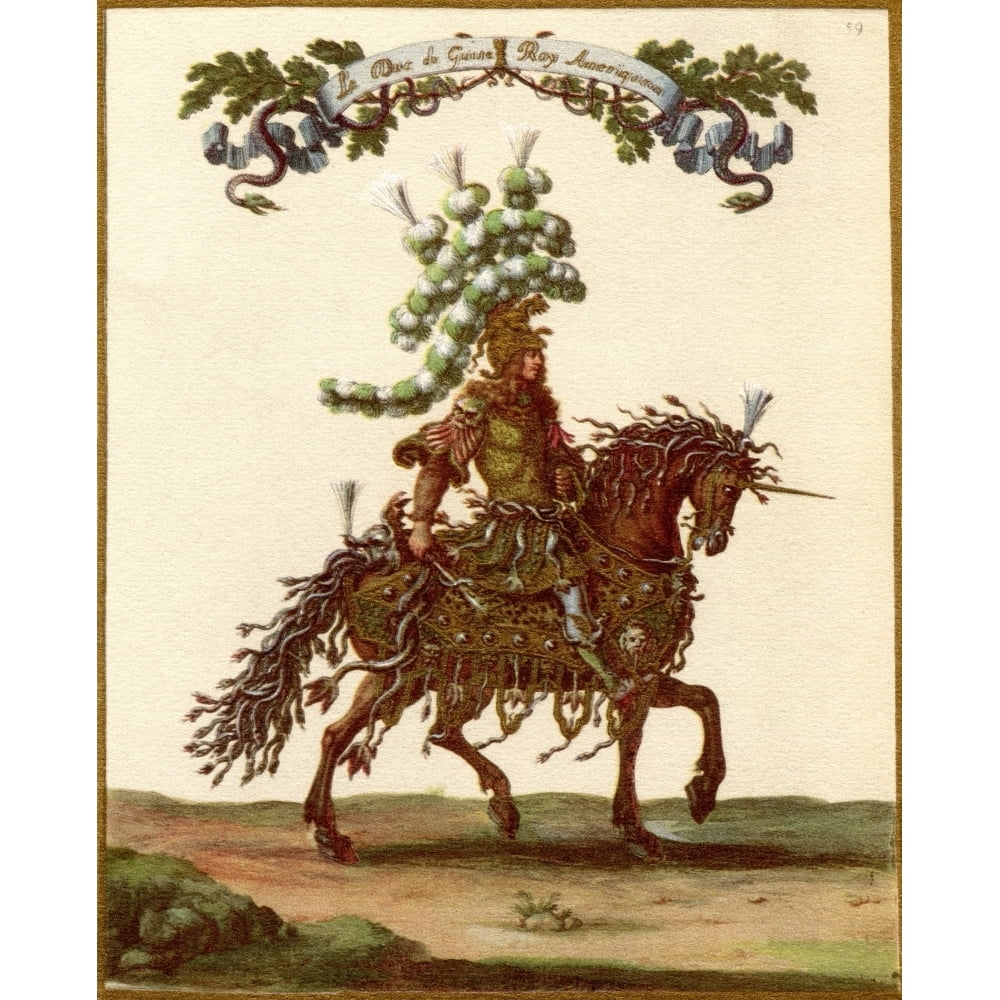 Henry II de Lorraine 5th Duke of Guise 1614 _ 1664 as an American king ...