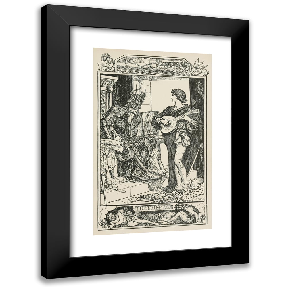 Henry Justice Ford 13x18 Black Modern Framed Museum Art Print Titled ...