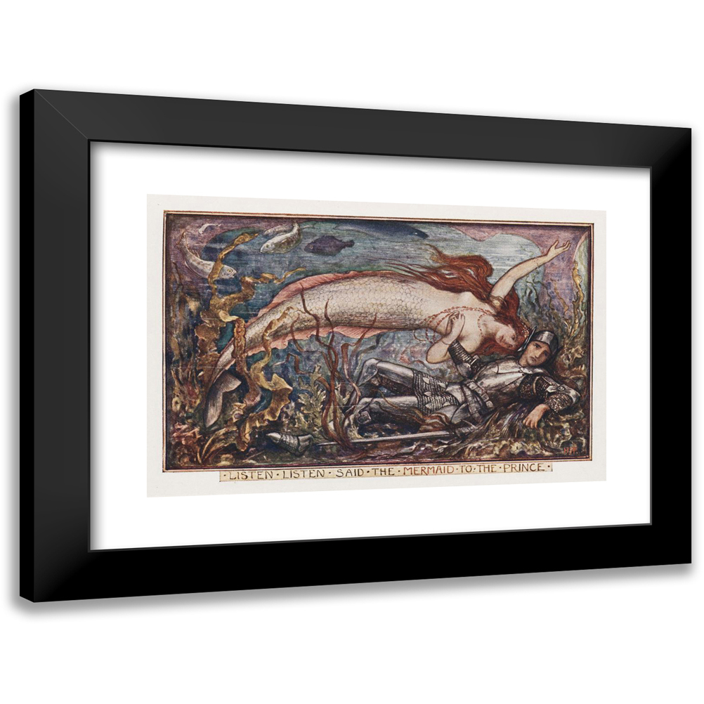 Henry Justice Ford 14x11 Black Modern Framed Museum Art Print Titled ...