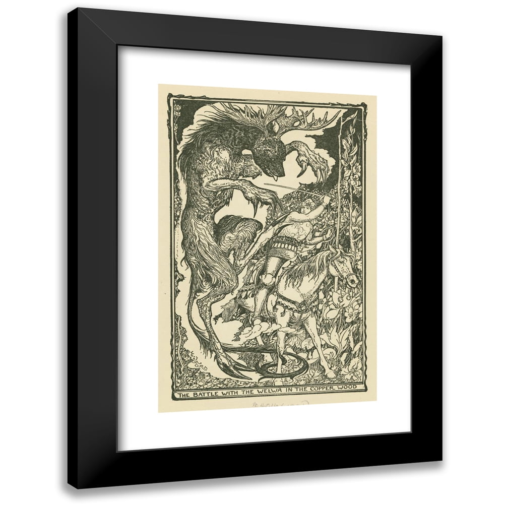 Henry Justice Ford 17x24 Black Modern Framed Museum Art Print Titled ...