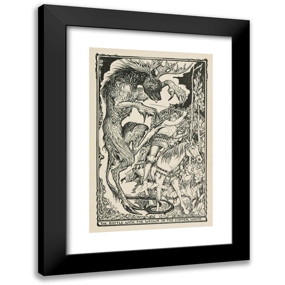 Henry Justice Ford 17x24 Black Modern Framed Museum Art Print Titled ...