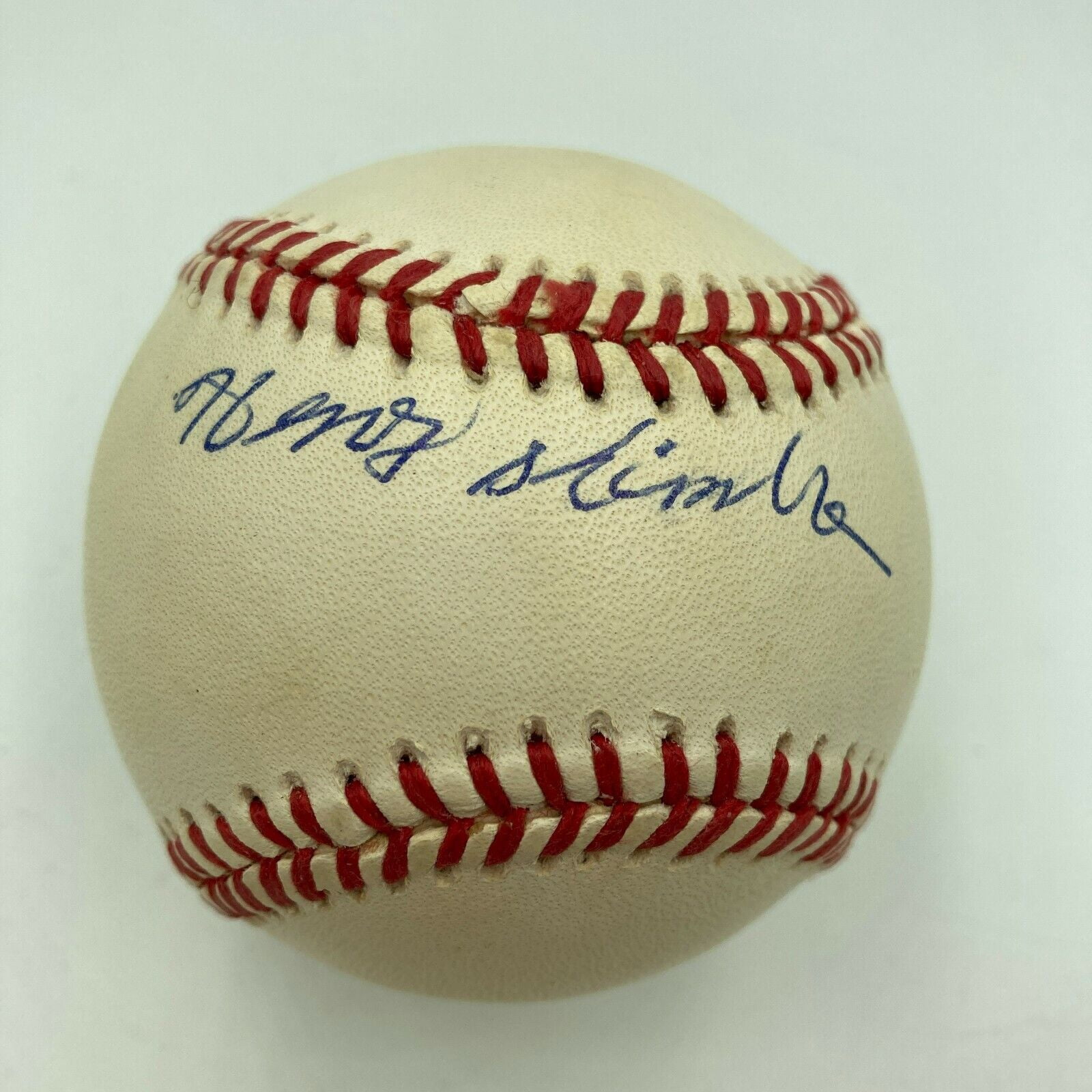 Henry Kimbro Signed Official Major League Baseball Negro League Legend ...