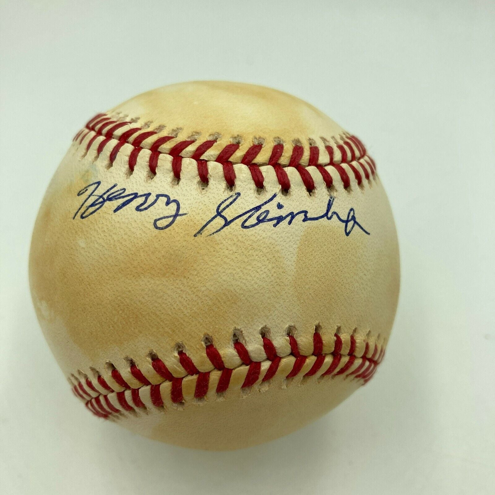 Henry Kimbro Signed Official Major League Baseball Negro League Legend ...