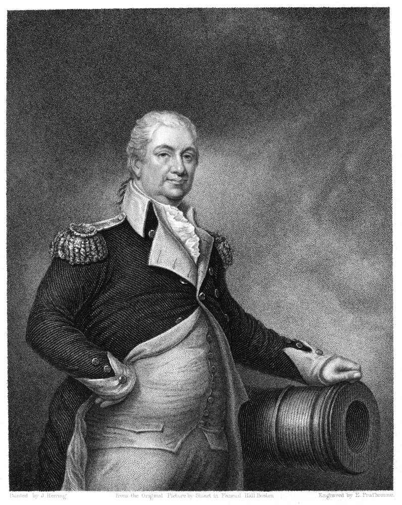 Henry Knox (1750-1806). /Namerican Revolutionary Officer. Stipple ...