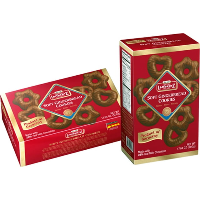 Henry Lambertz Milk Chocolate Covered Gingerbread Lebkuchen Holiday ...