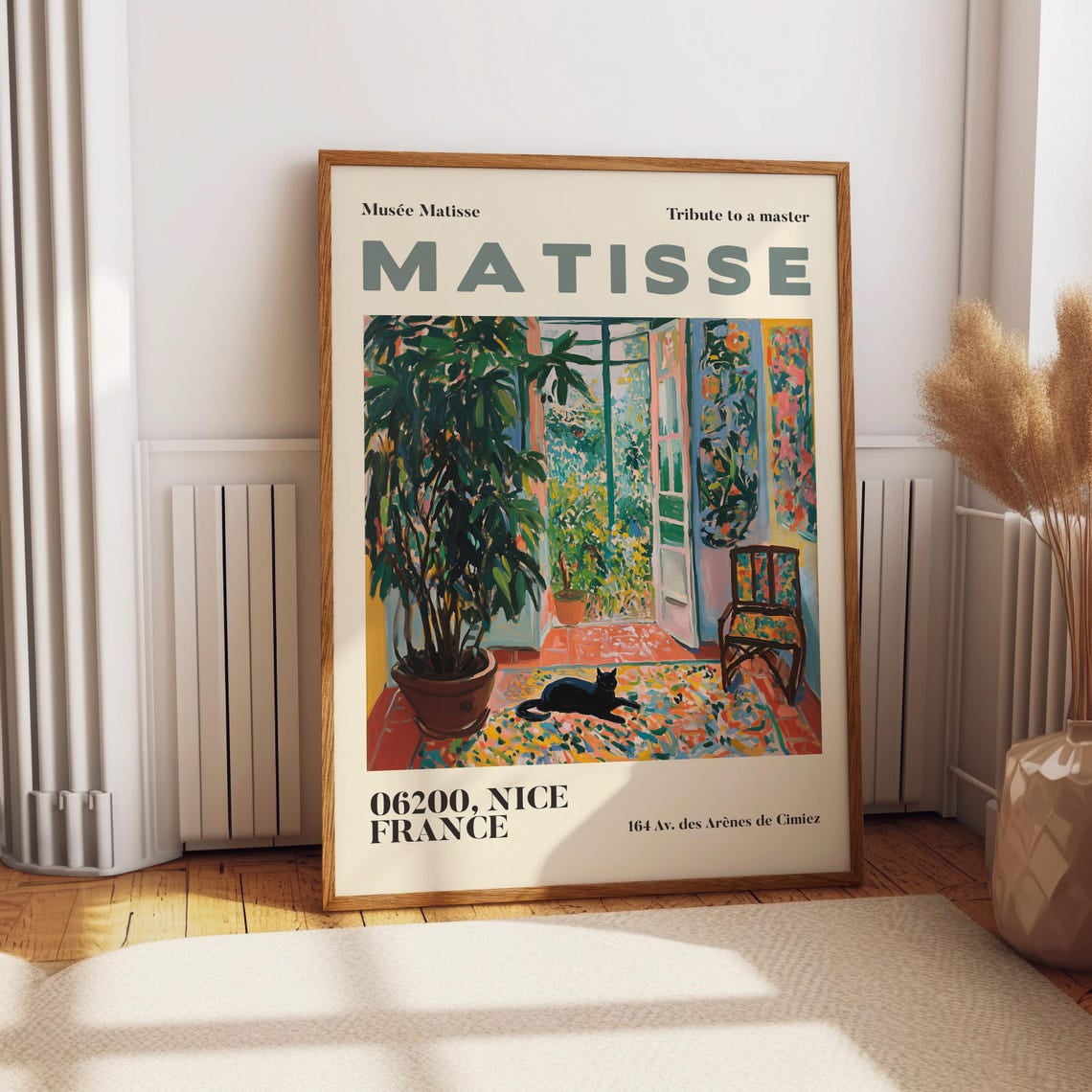 Henry Matisse Exhibition Poster, Famous Gallery Wall Art Print ...