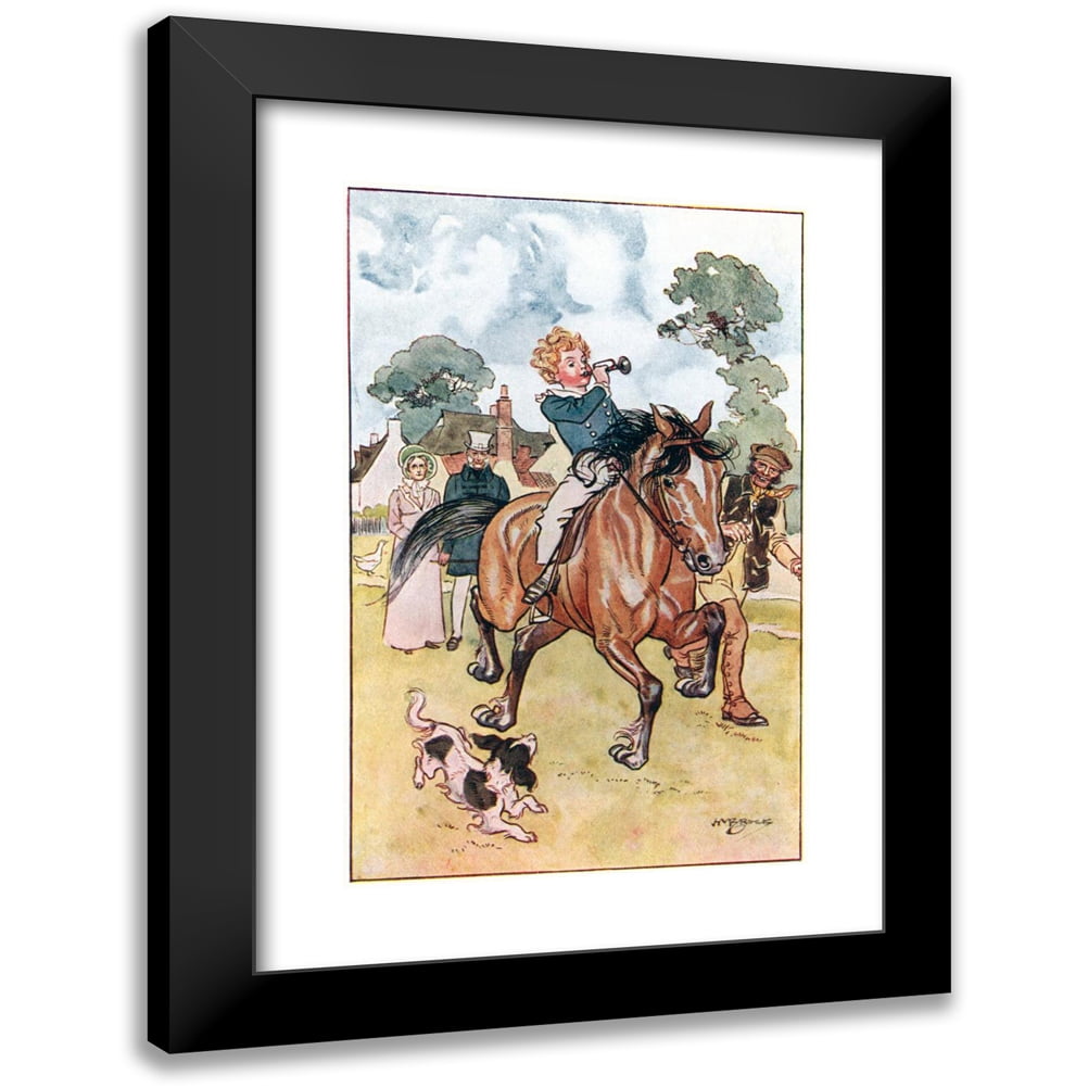 Henry Matthew Brock 11x14 Black Modern Framed Museum Art Print Titled ...