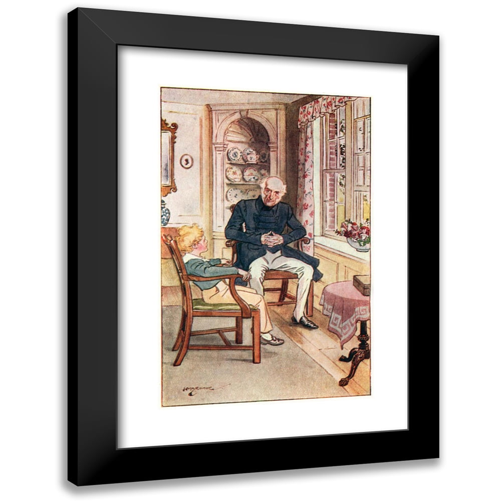 Henry Matthew Brock 17x24 Black Modern Framed Museum Art Print Titled ...