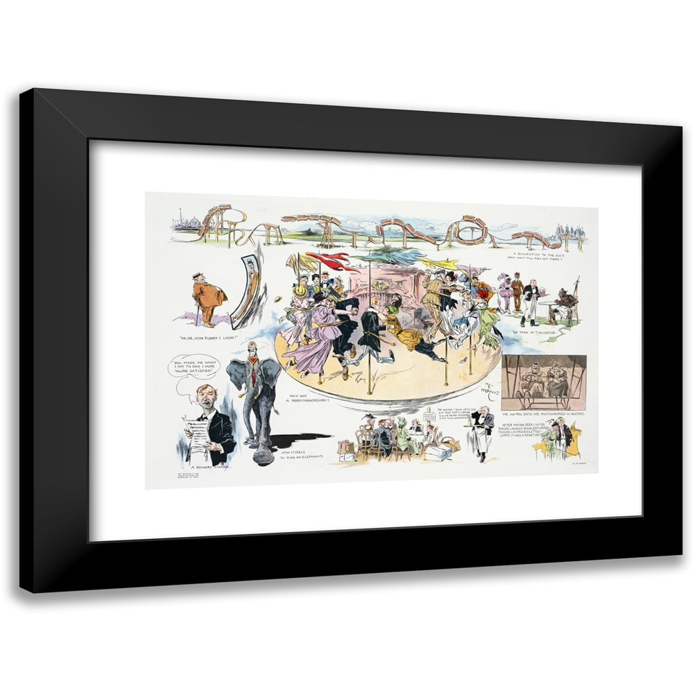 Henry Mayer 14x11 Black Modern Framed Museum Art Print Titled ...