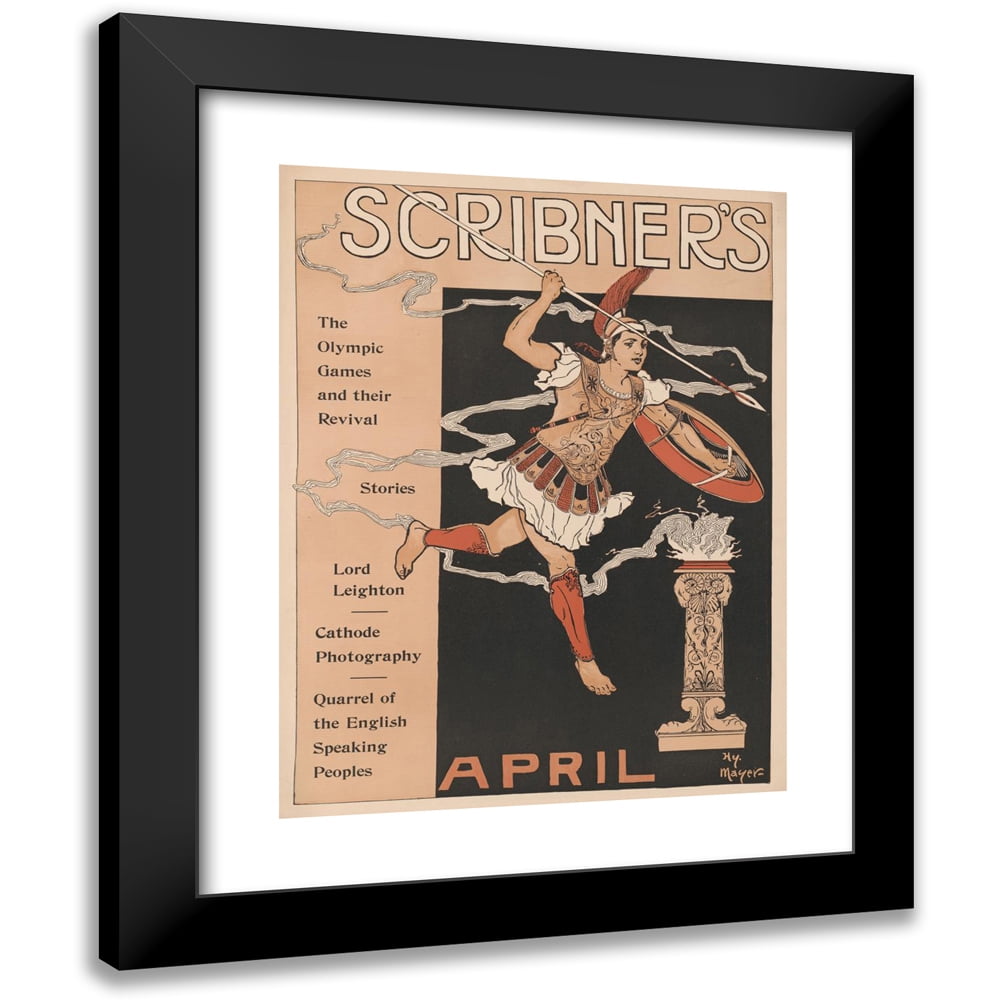 Henry Mayer 15x18 Black Modern Framed Museum Art Print Titled ...