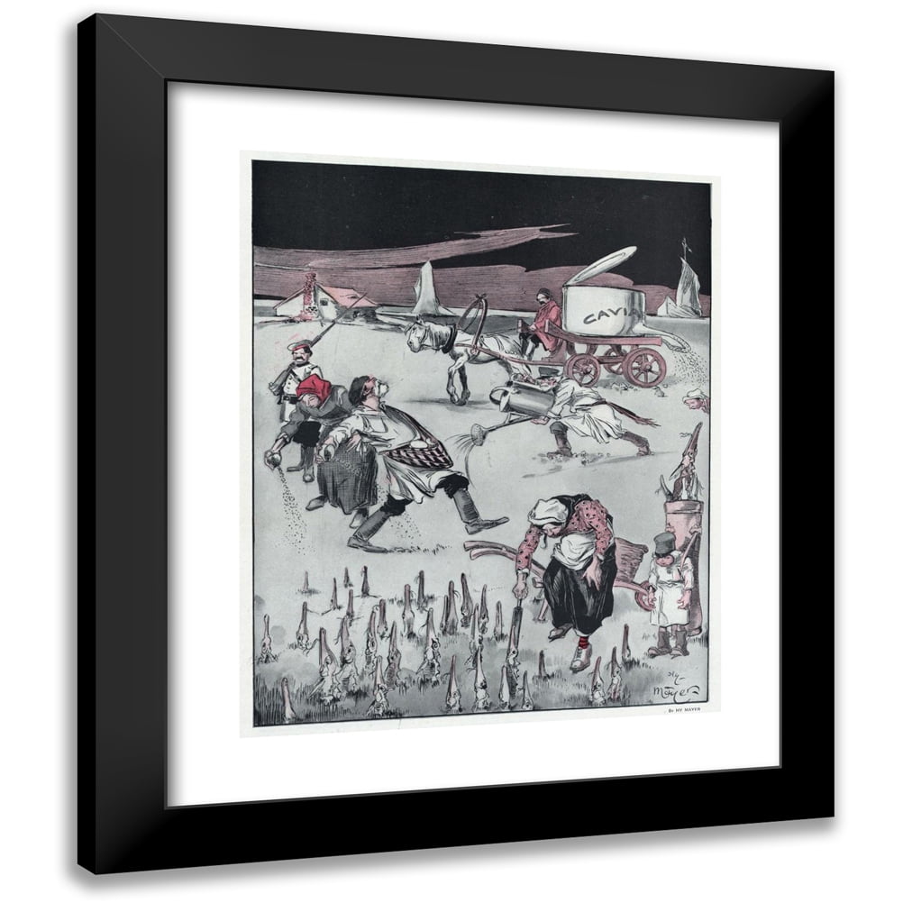 Henry Mayer 15x18 Black Modern Framed Museum Art Print Titled ...