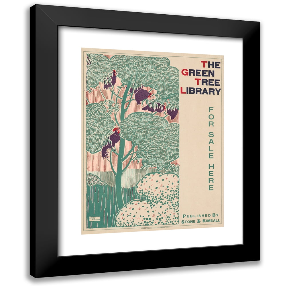 Henry McCarter 12x14 Black Modern Framed Museum Art Print Titled - The ...