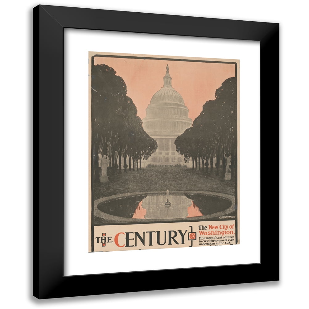 Henry McCarter 14x18 Black Modern Framed Museum Art Print Titled - The ...