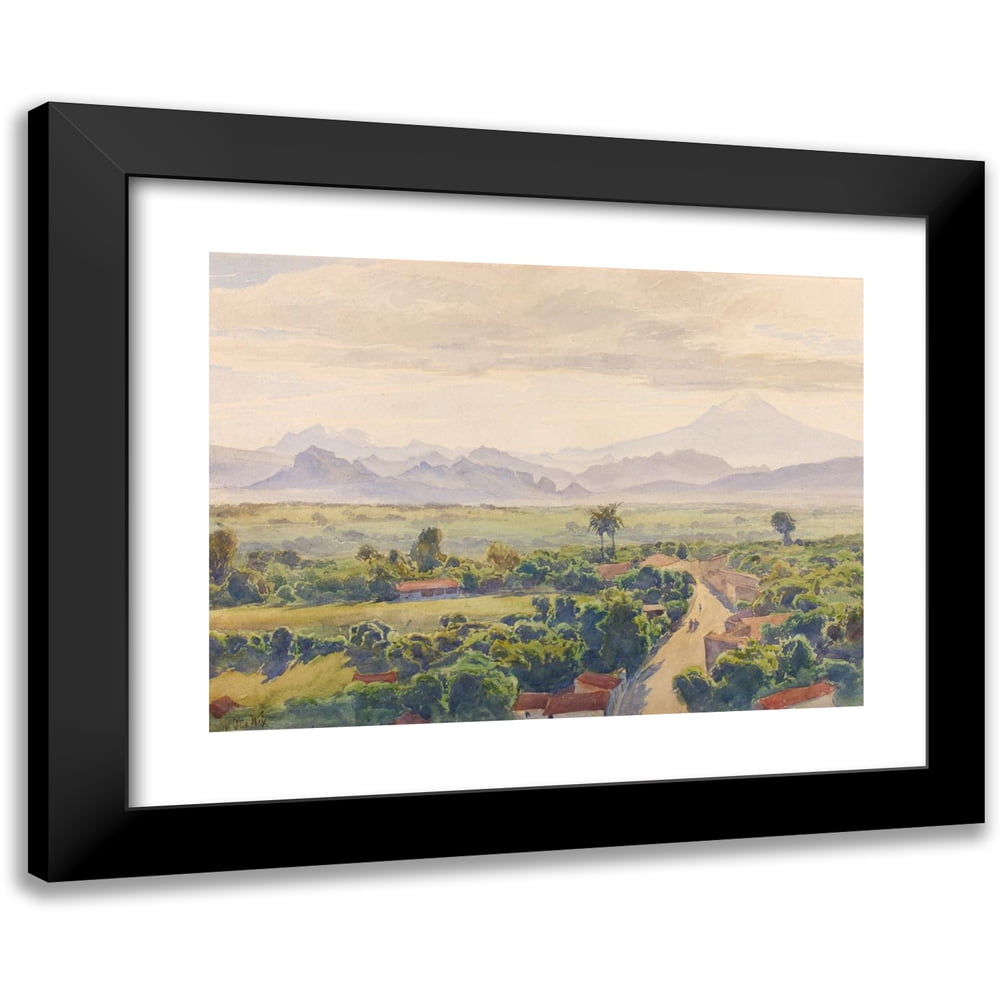 Henry Otto Wix 14x11 Black Modern Framed Museum Art Print Titled - View ...