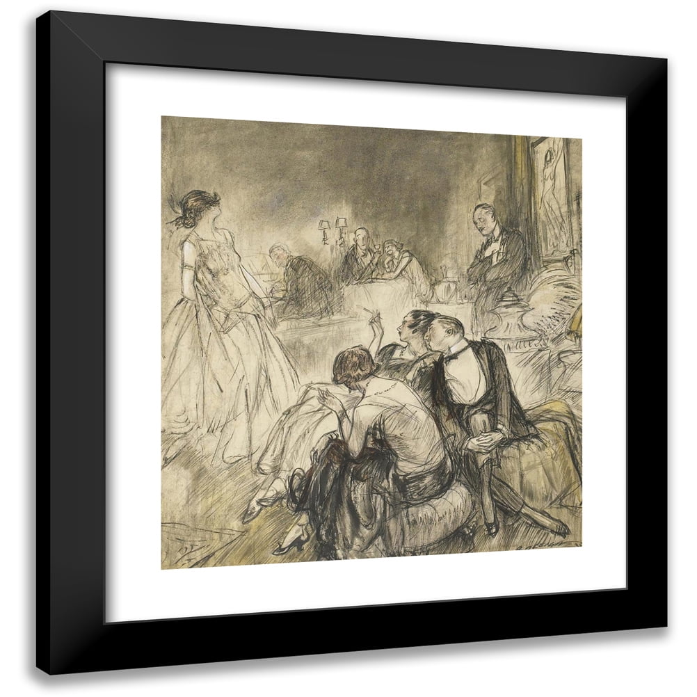 Henry Patrick Raleigh 20x21 Black Modern Framed Museum Art Print Titled ...