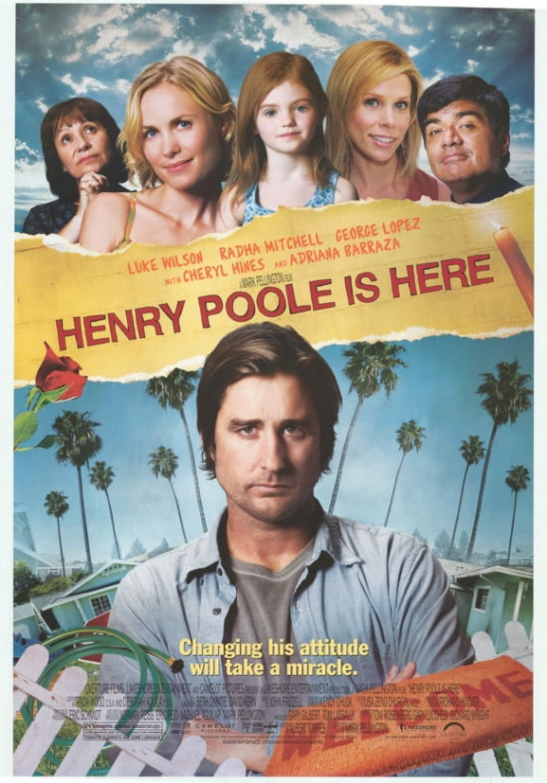 Henry Poole Is Here Movie Poster (11 x 17) - Walmart.com