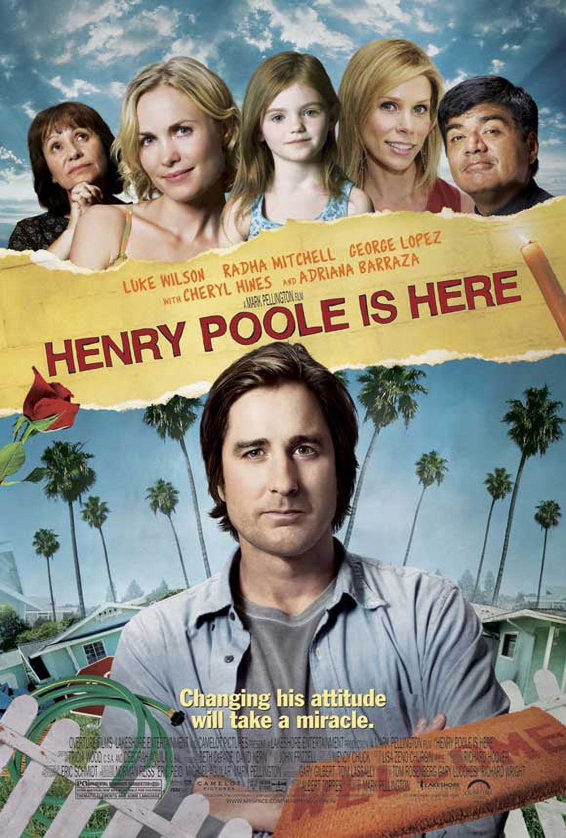 Henry Poole Is Here - movie POSTER (Style B) (27" x 40") (2008 ...