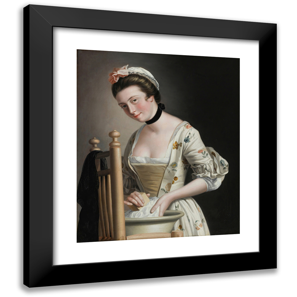 Henry Robert Morland 12x14 Black Modern Framed Museum Art Print Titled ...
