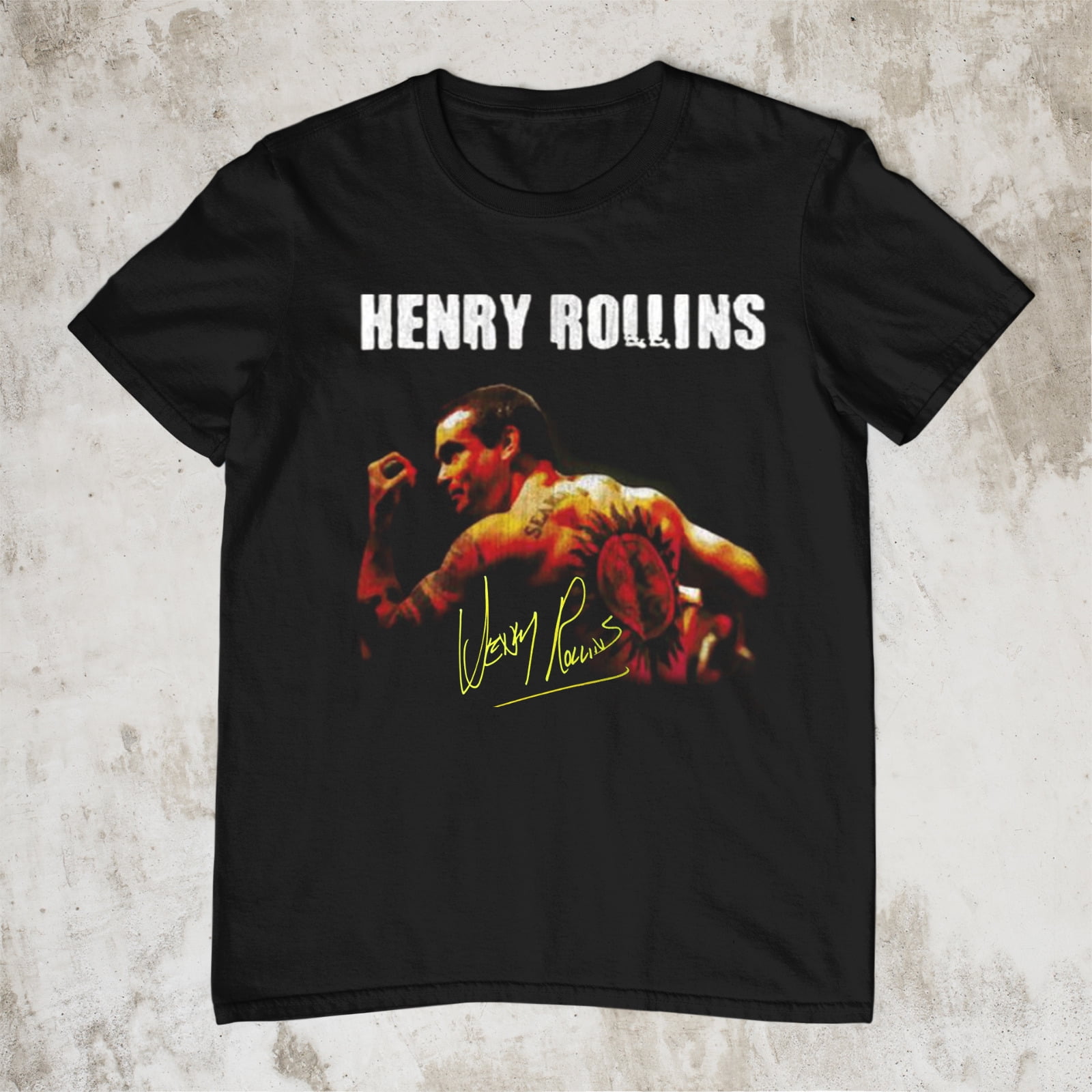 Henry Rollins Rock Black Band Member S-2345XL Shirt - Walmart.com
