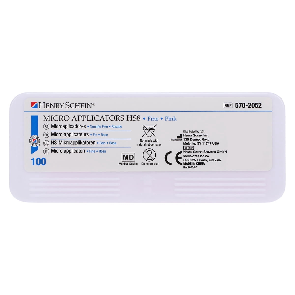 Henry Schein Micro Applicator, Microbrush Mouth Swabs for Medical Use ...