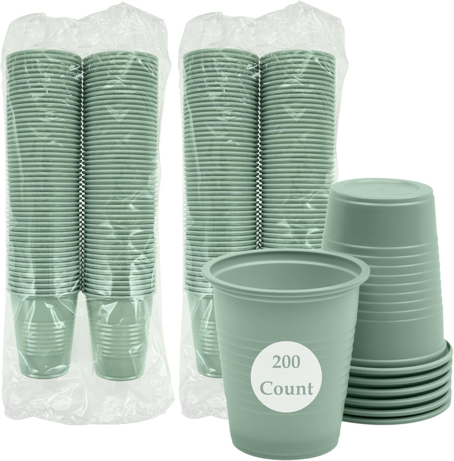 Henry Schein Disposable Cups, 5 oz, Green (200 Count) – Dental Rinse ...