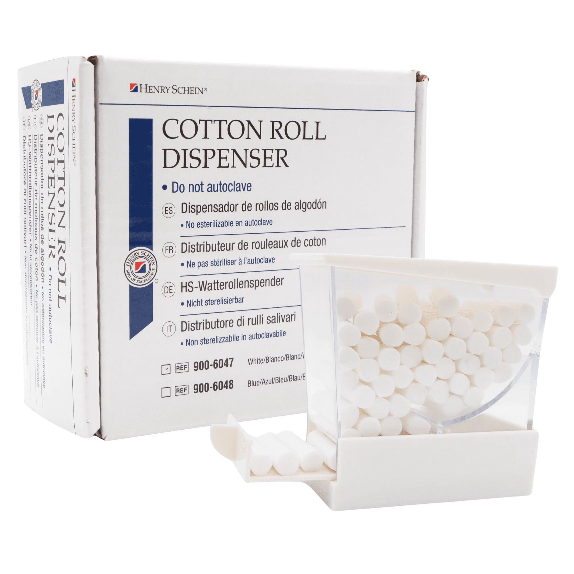 Henry Schein Press-On Dental Cotton Rolls Holder with Nonslip Base ...