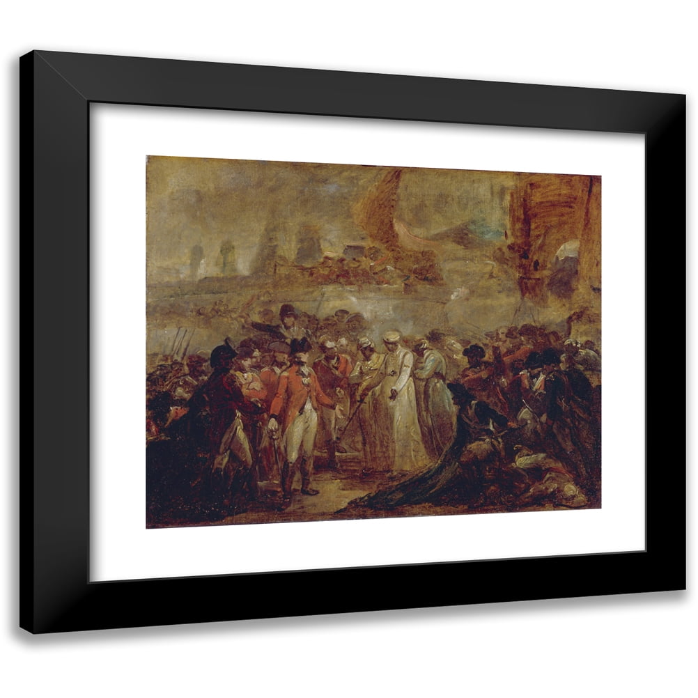 Henry Singleton 14x12 Black Modern Framed Museum Art Print Titled - The ...