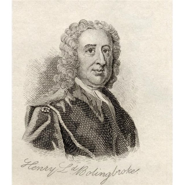 Henry St John Viscount Bolingbroke 1678-1751 English Politician And ...