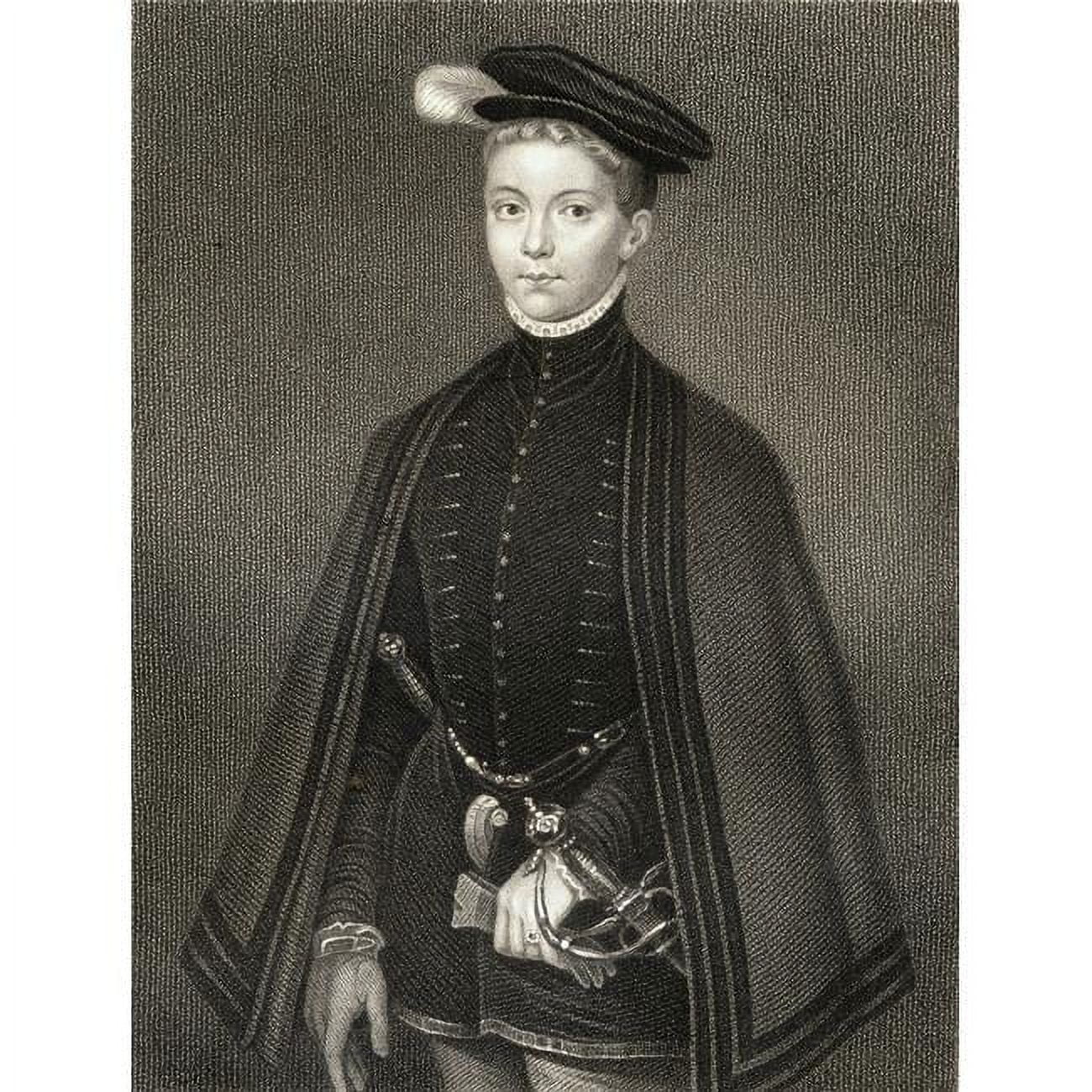 Henry Stewart Lord Darnley Also Stuart 1545-1567. Cousin And Second ...