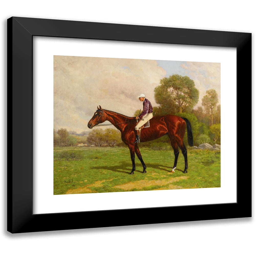 Henry Stull 14x12 Black Modern Framed Museum Art Print Titled - Montana ...