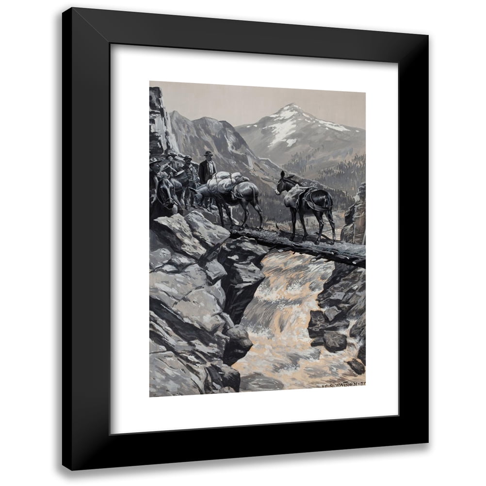 Henry Summer Watson 17x24 Black Modern Framed Museum Art Print Titled ...