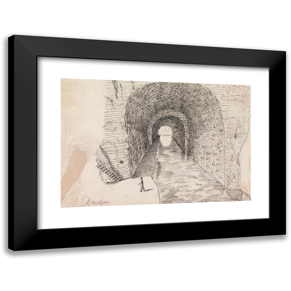 Henry Swinburne 24x18 Black Modern Framed Museum Art Print Titled ...
